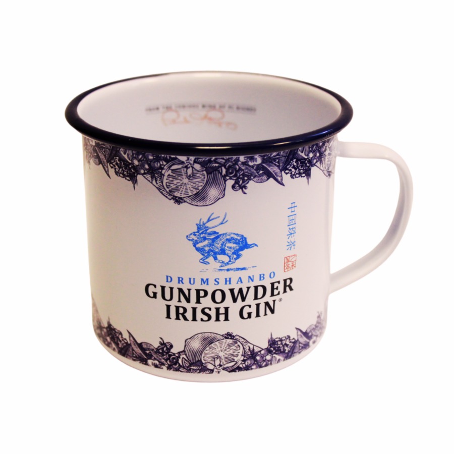 Drumshanbo Gunpowder Irish Gin Enamel Mug - The Shed Distillery